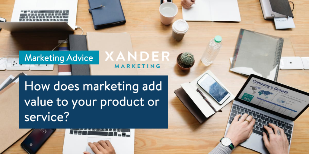 How does marketing add value?